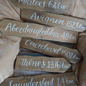 Directional Wedding Arrow Pack Fairytale Storybook Signpost Arrows ...