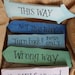 This Way That Way Not This Way Wonderland Fairytale Storybook Signpost ...