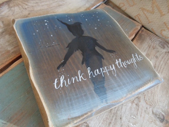 Peter Pan Inspired Single & Multi Pack Silhouette Sign - Etsy UK