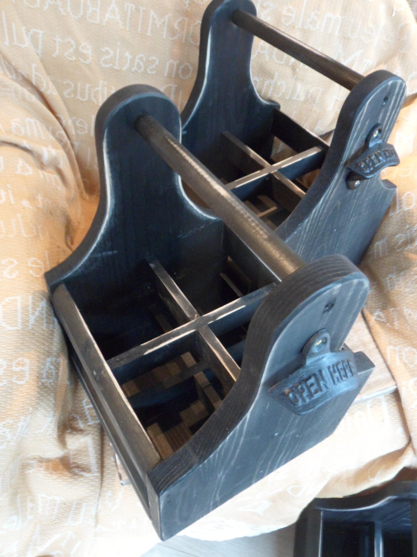 Custom Set Wooden Beer Caddies /tote Carriers Six Pack - Etsy UK