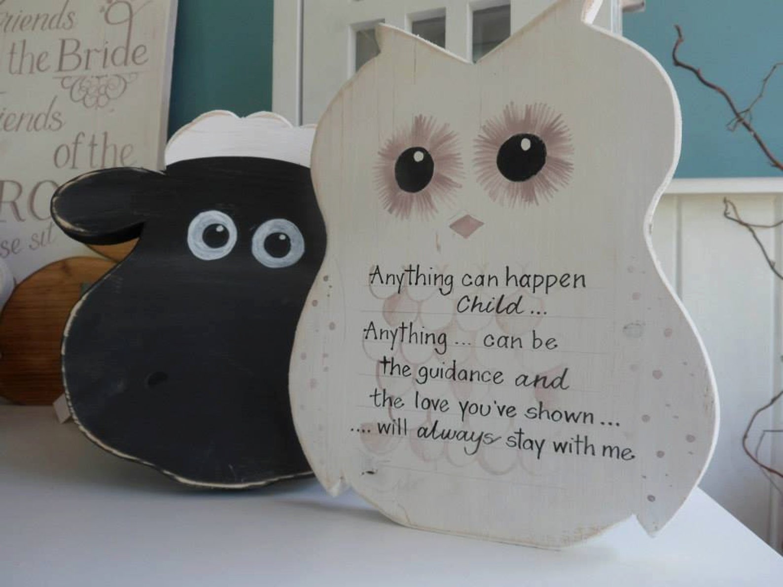 Personalised Teacher Thank You Gifts and Keepsakes. Wise Owl - Etsy UK