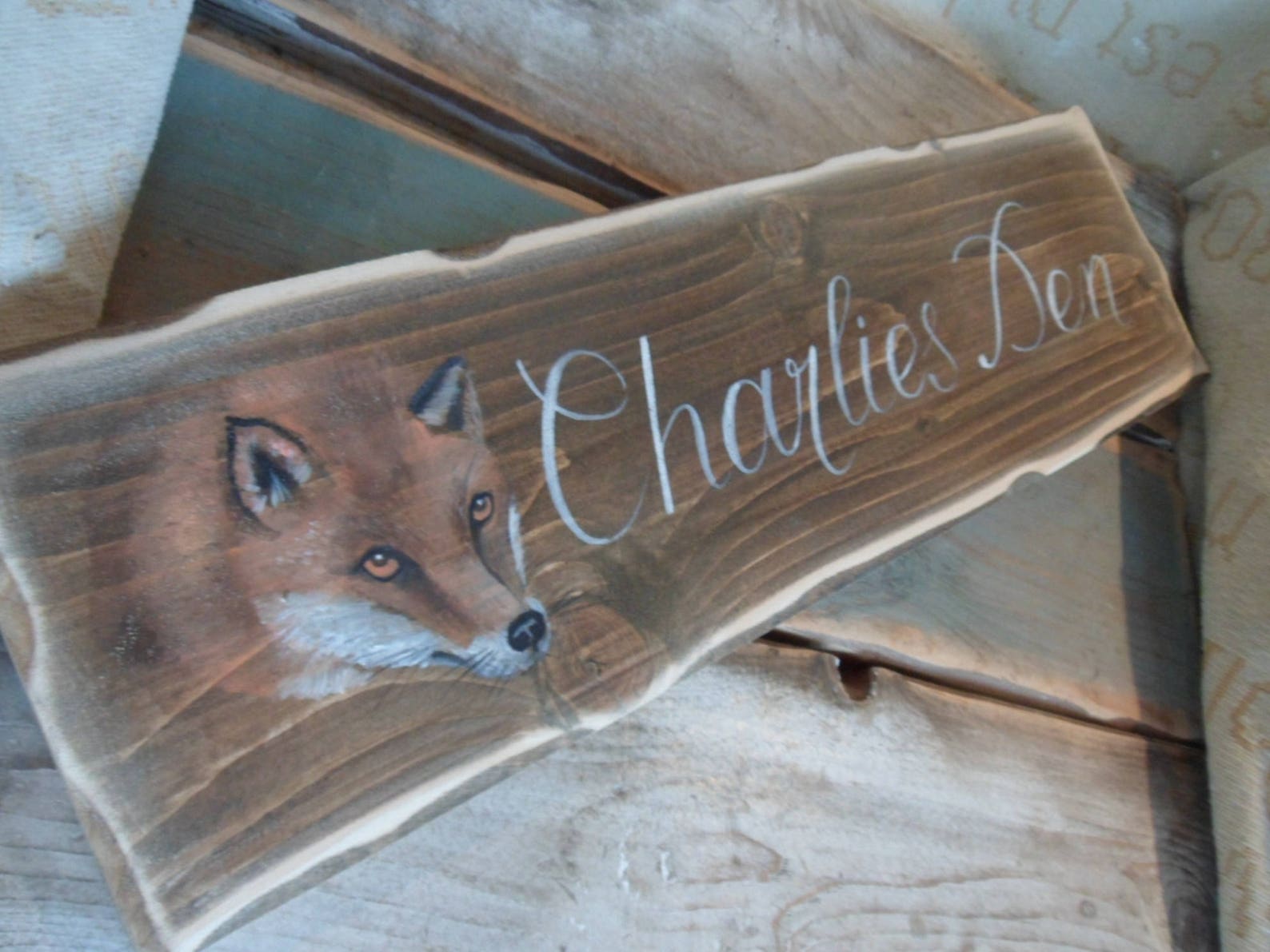 Custom Made Cottage House Name/house Number Wooden Plaques and | Etsy UK