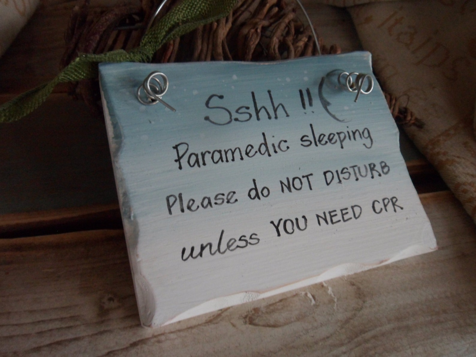 Nurse Sleeping Do Not Disturb Sign Custom Humerous Medical - Etsy
