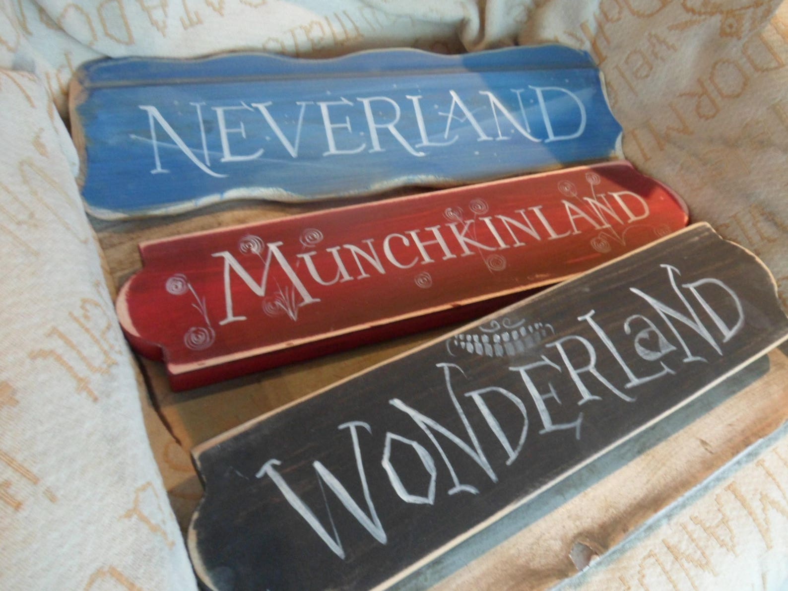 Multi Pack Story Book & Fairytale Signpost Signs School - Etsy UK