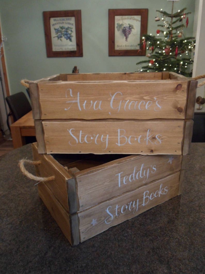 Custom Personalised Storage Box. Tinkers Nook 1 Bag End - Etsy UK