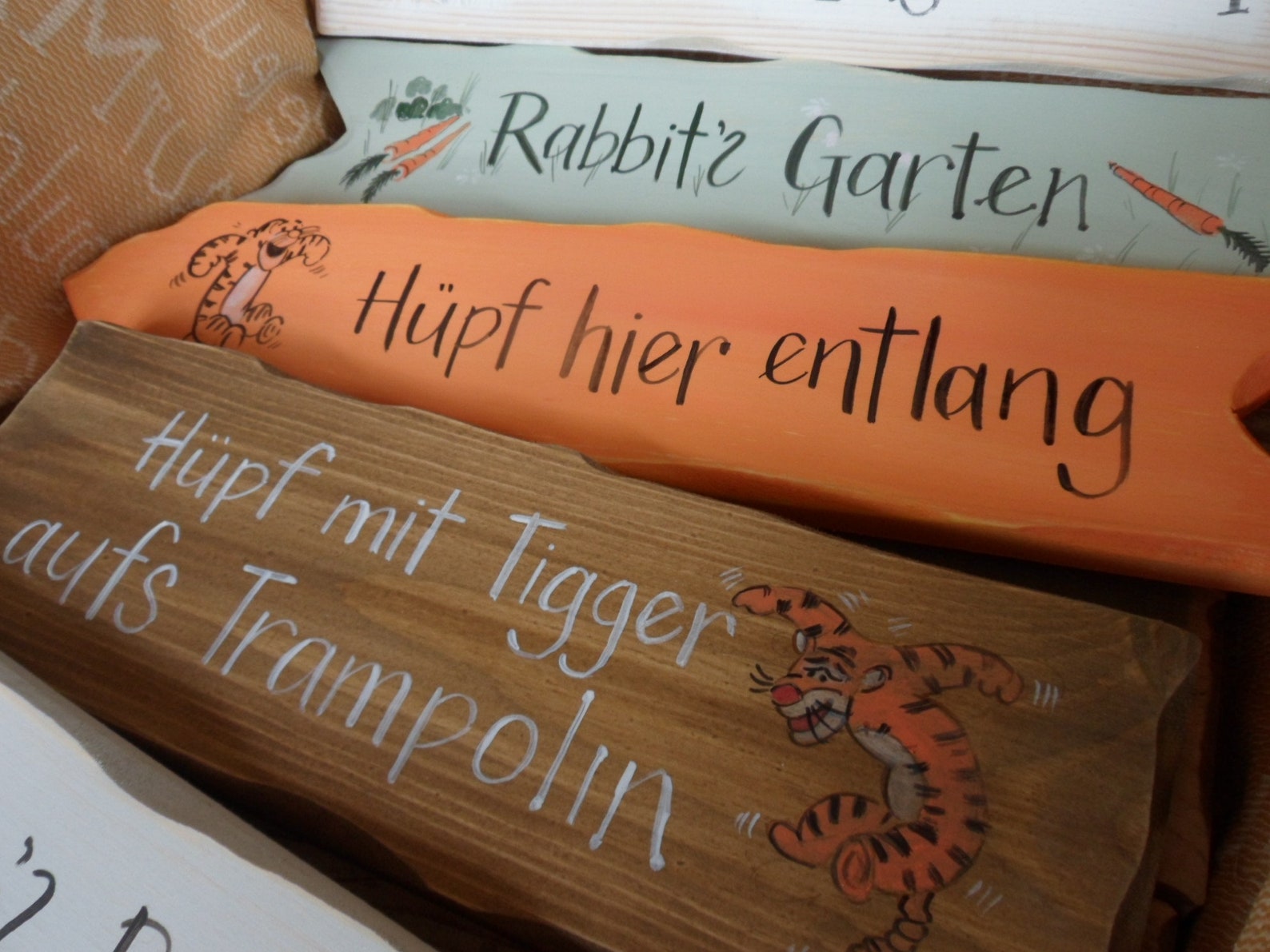Winnie the Pooh Inspired Single & Multi Pack Signpost Signs - Etsy