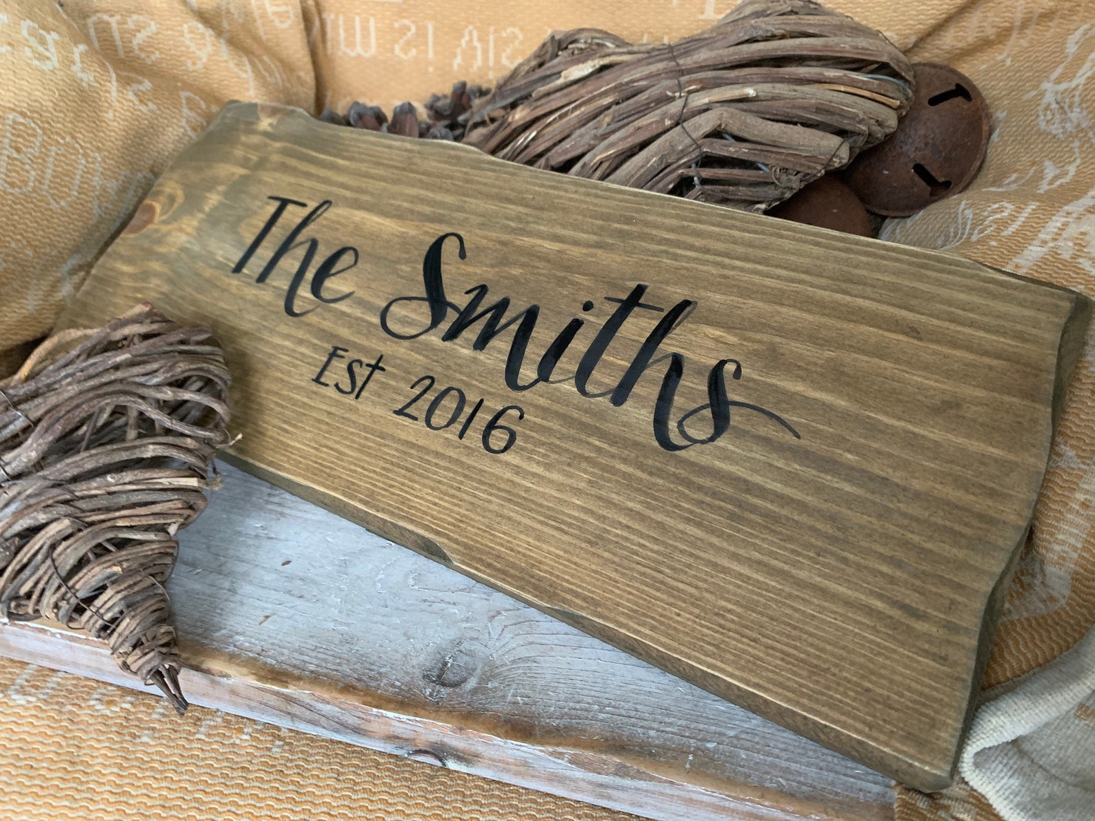 Family Sign Custom Personalised Family Sign/plaque. Last Name | Etsy UK