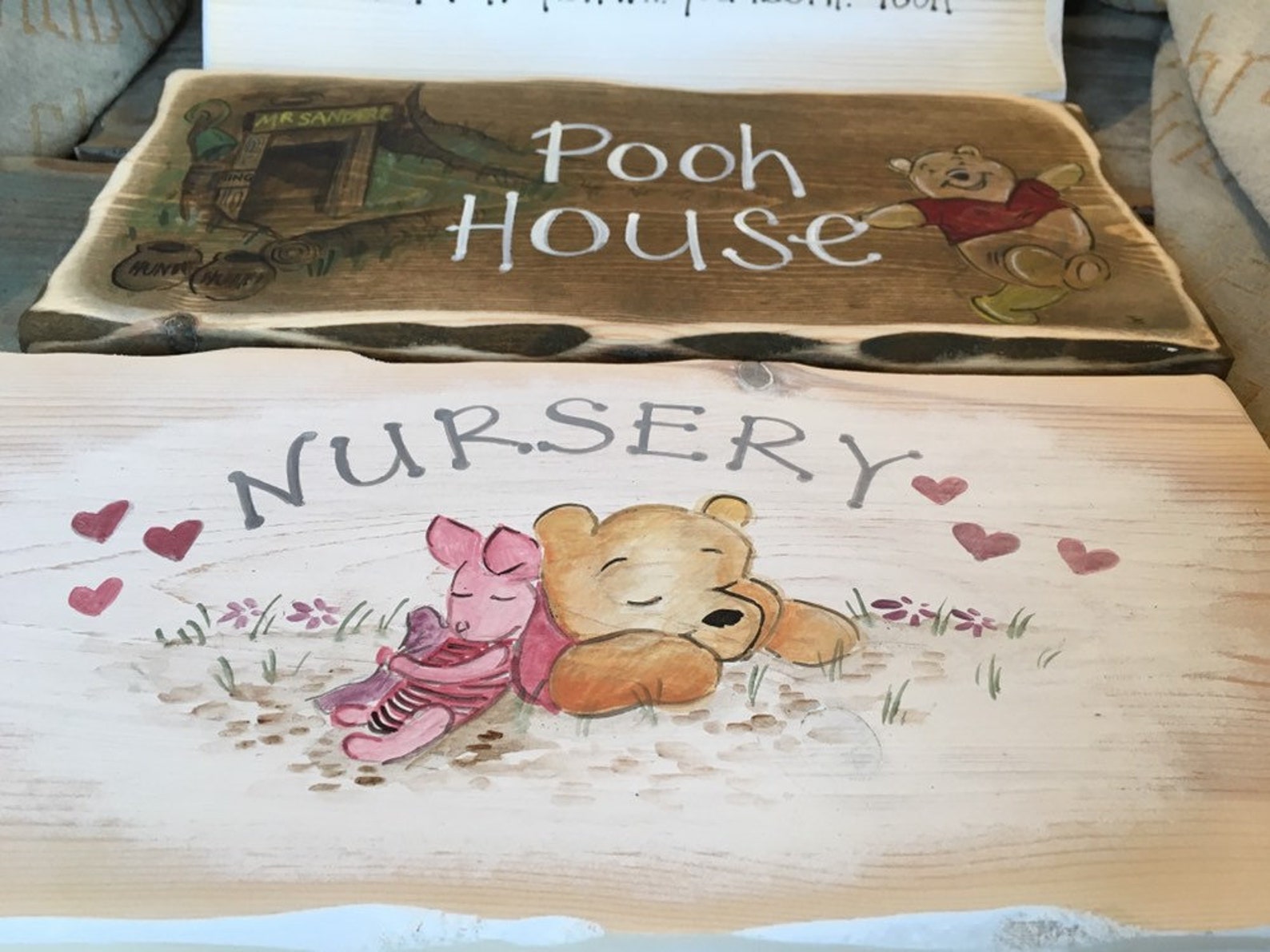 Winnie the Pooh Inspired Single & Multi Pack Signpost Signs - Etsy UK