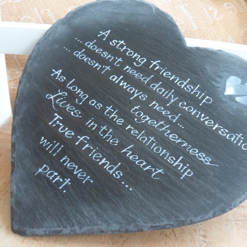 Friendship Plaque - Etsy