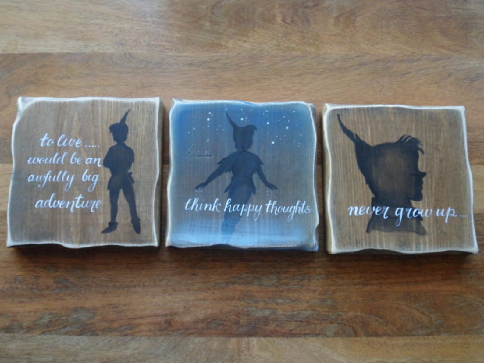 Peter Pan Inspired Single & Multi Pack Silhouette Sign | Etsy