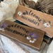 Custom Made Cottage House Name/house Number Wooden Plaques and Signs ...