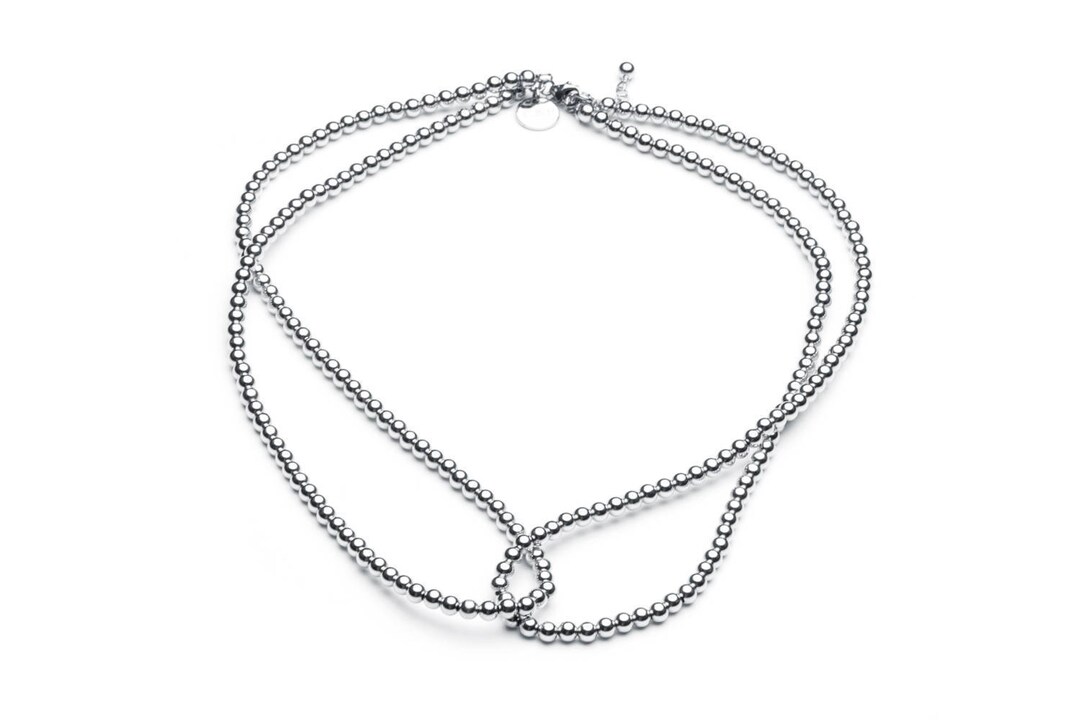 Ball Chain • Loop It Twice • Silver - Etsy