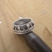 King Ring for Men, Sterling Silver Royal Ring for Men, 10mm Width Crown ...