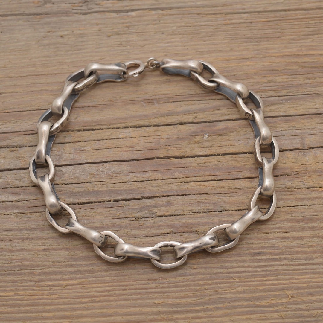 Men's Bracelet, Sterling Silver Arm Accessory for Men BA130 - Etsy