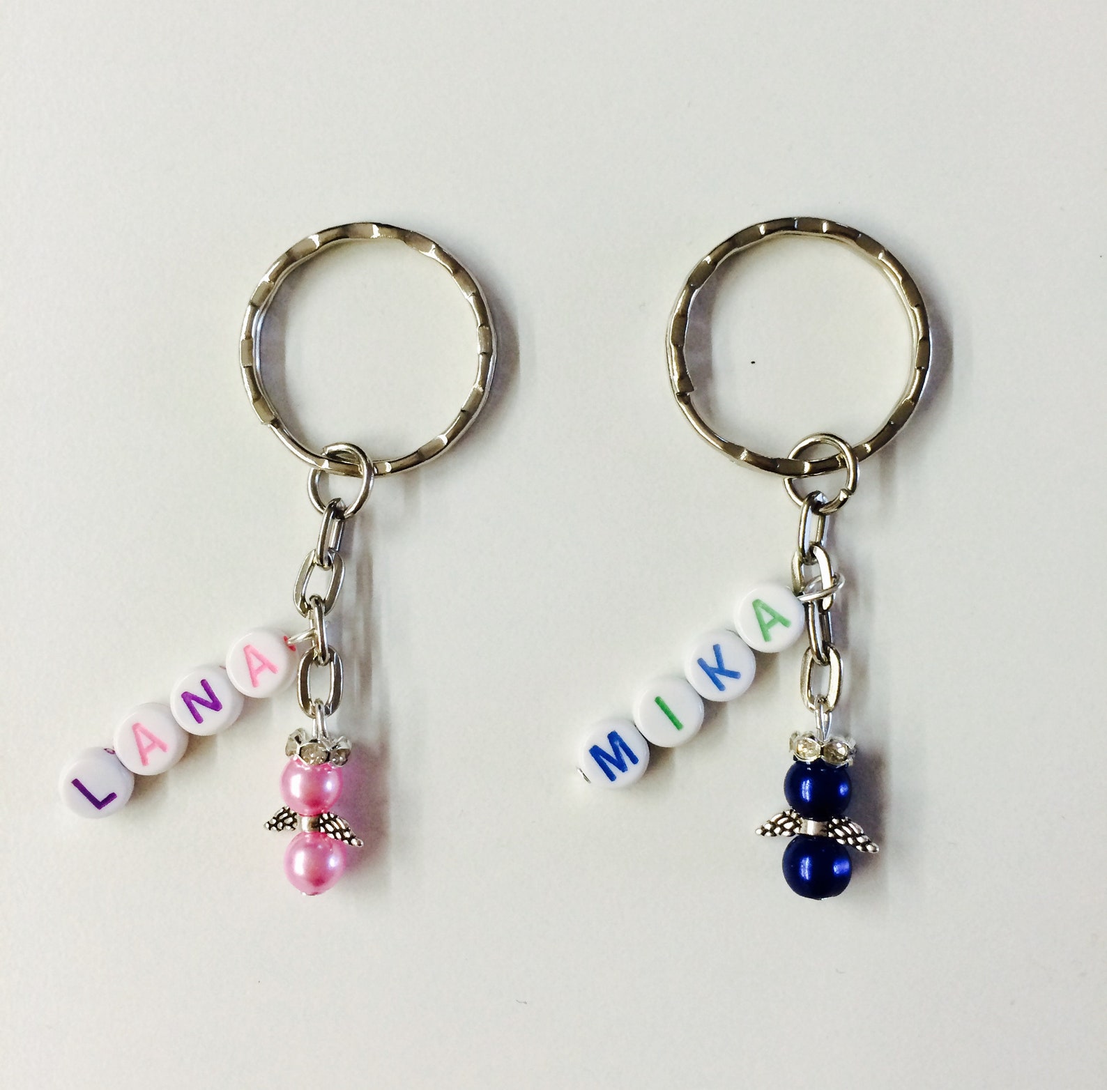 Key Ring Guardian Angel for Children - Etsy