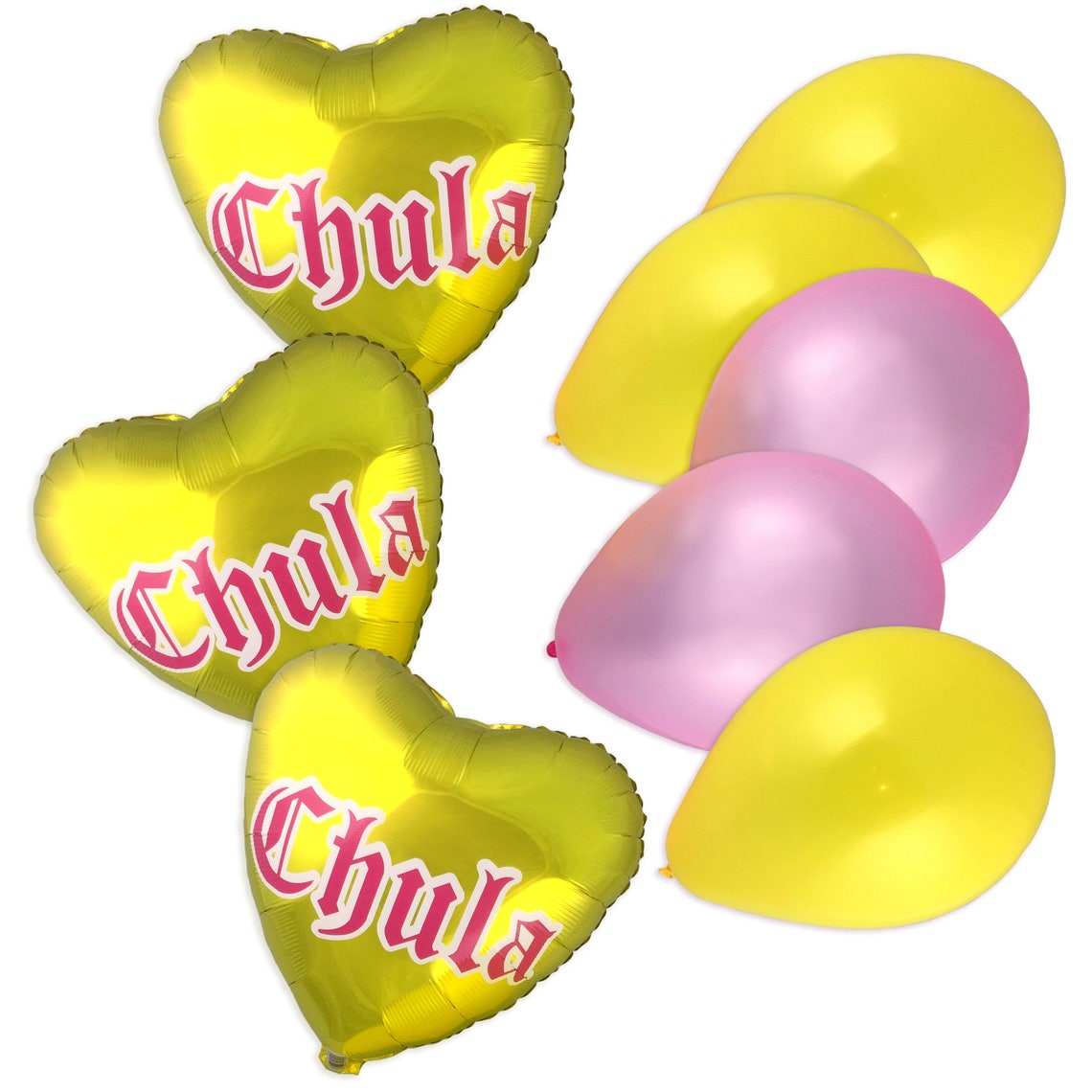 CHULA 3 PACK Heart Balloons | Etsy