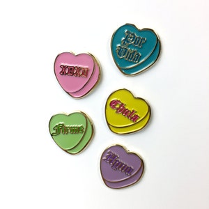 HYNA, Sweetheart, Cute Enamel Pins - Etsy