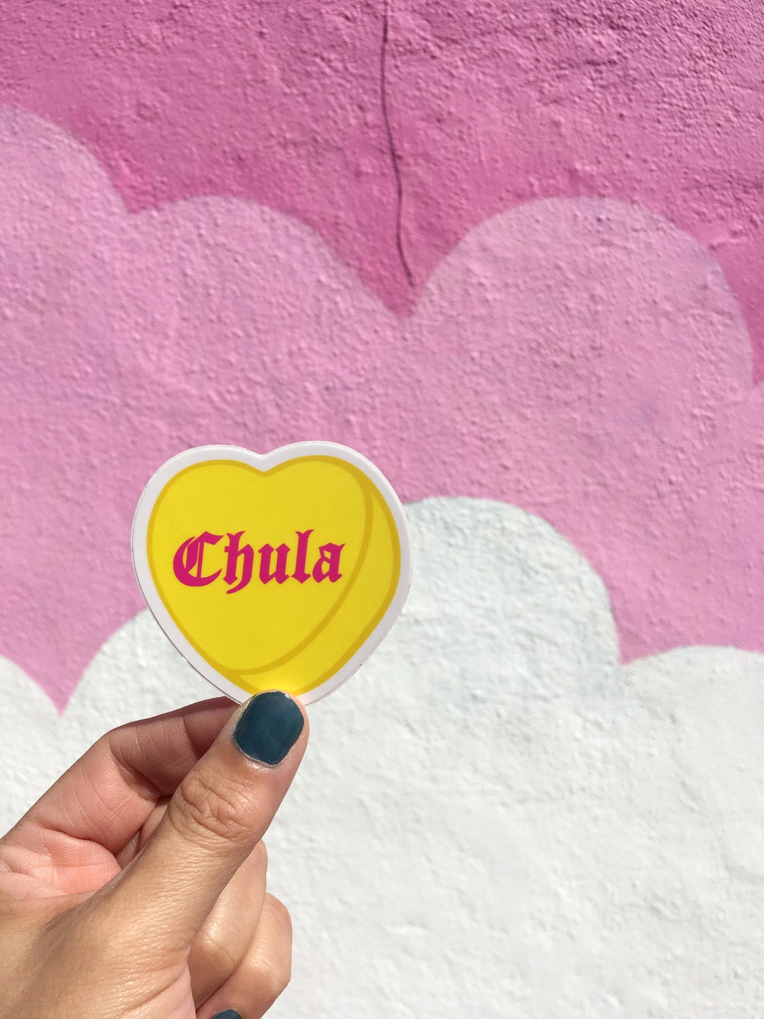 CHULA Sticker, Conversation Hearts, Hydro Flask Sticker - Etsy
