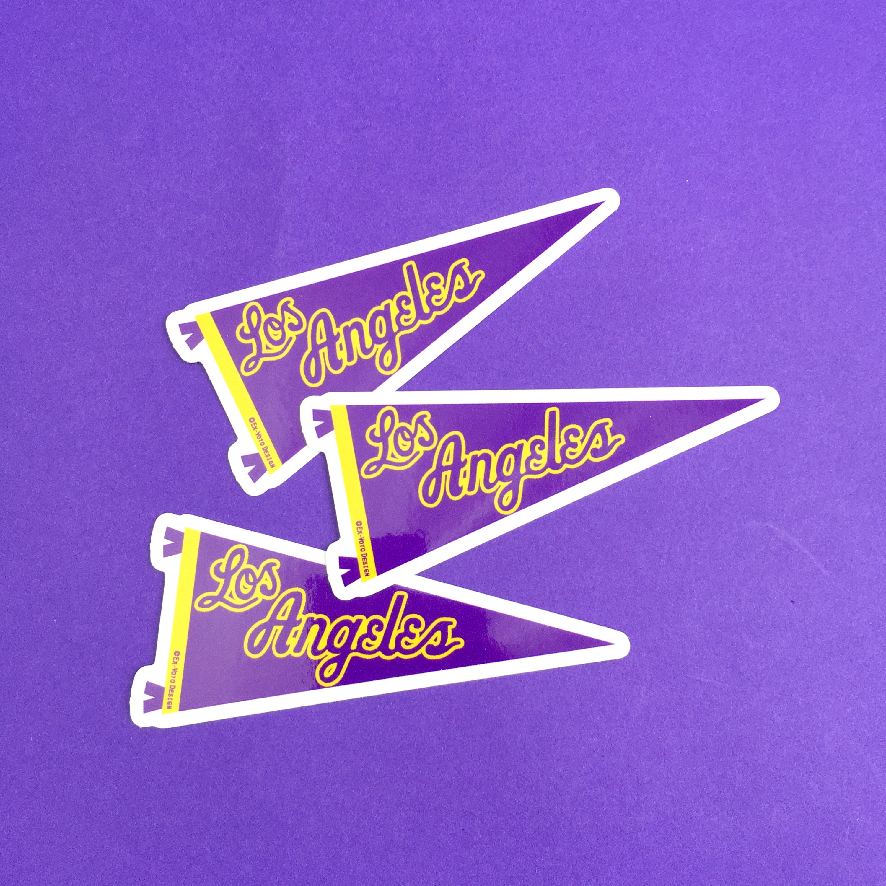 LA Lakers sticker bundle 3 PACK | Etsy