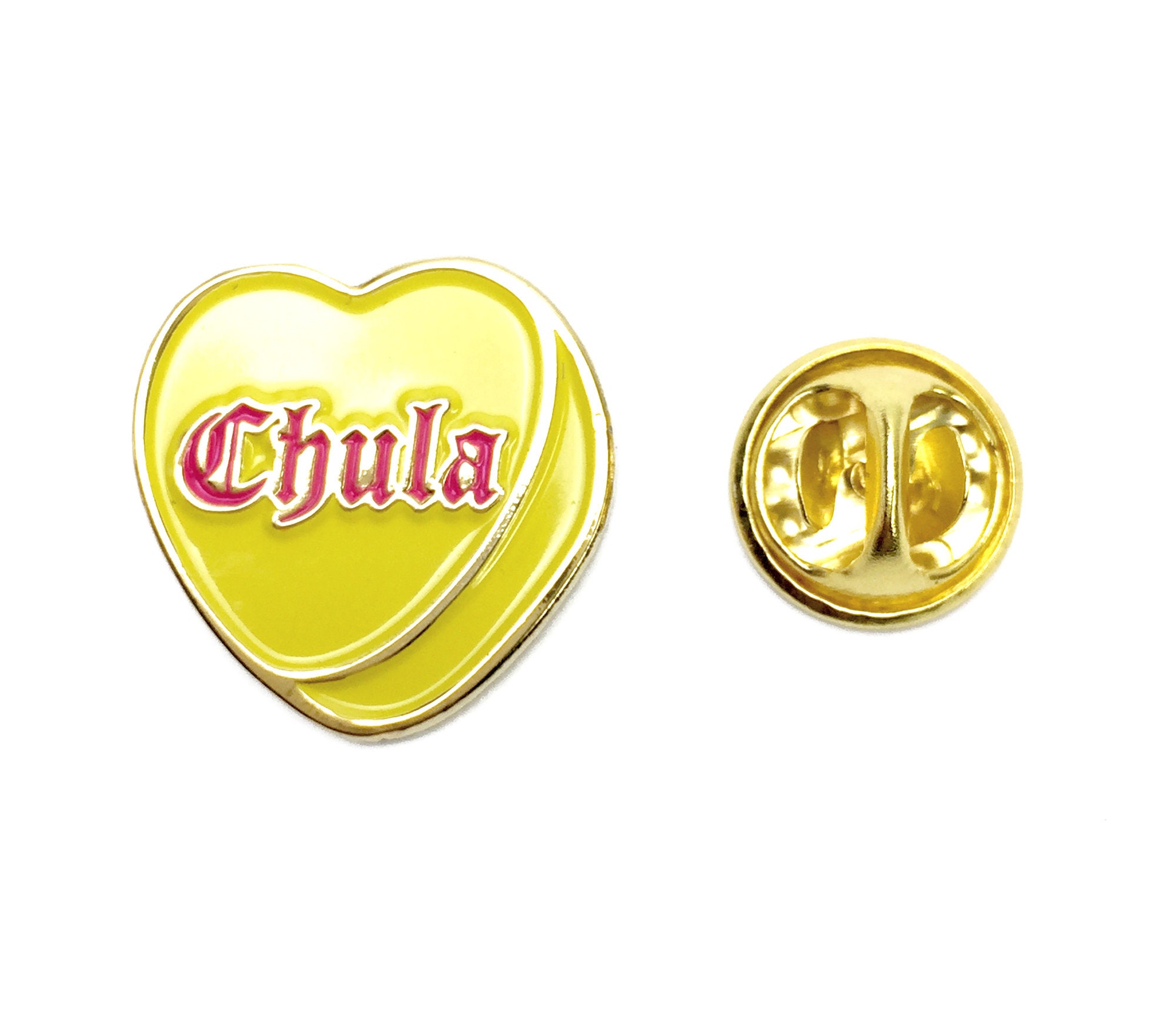 CHULA Conversation Hearts Cute enamel pin | Etsy