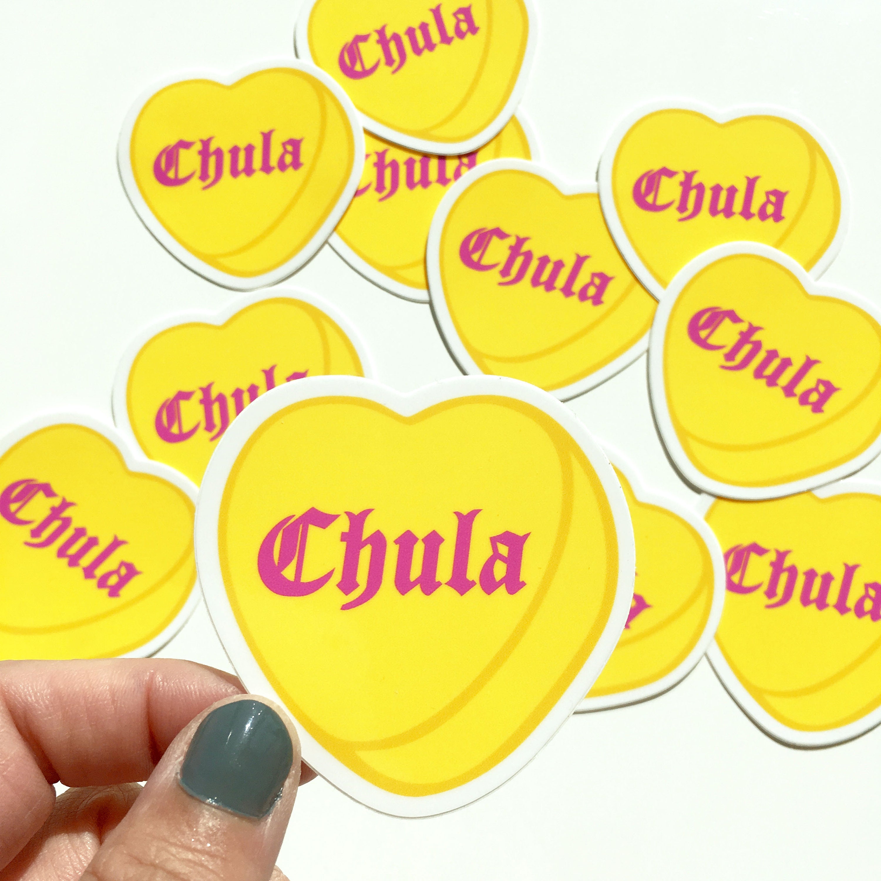 Vinyl Sticker 5 PACK Chula Los Angeles Marigold Muy | Etsy