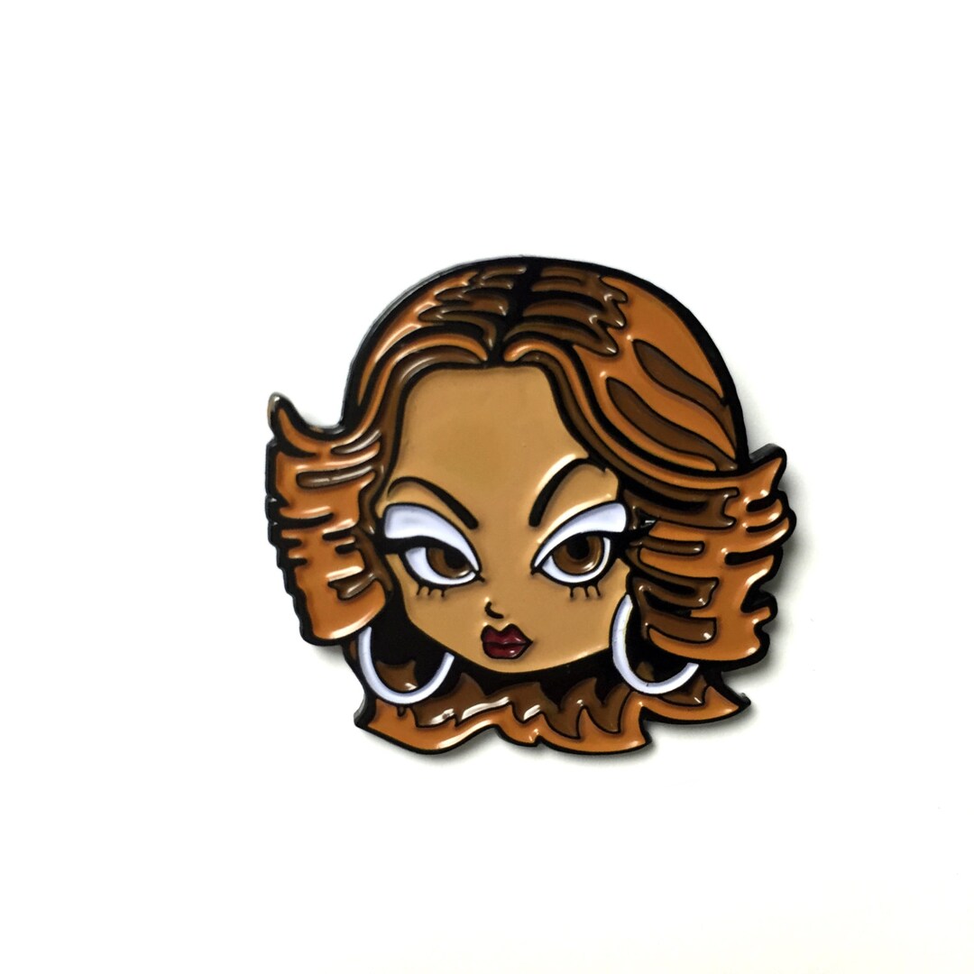 SUPER SAD GIRL, Chola, Homegirl, Cute Enamel Pin Set - Etsy