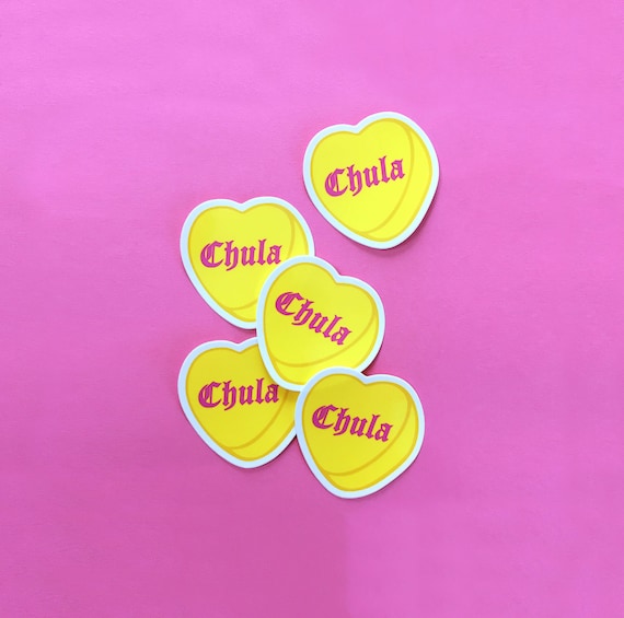 CHULA Conversation Hearts Stickers 5 PACK - Etsy