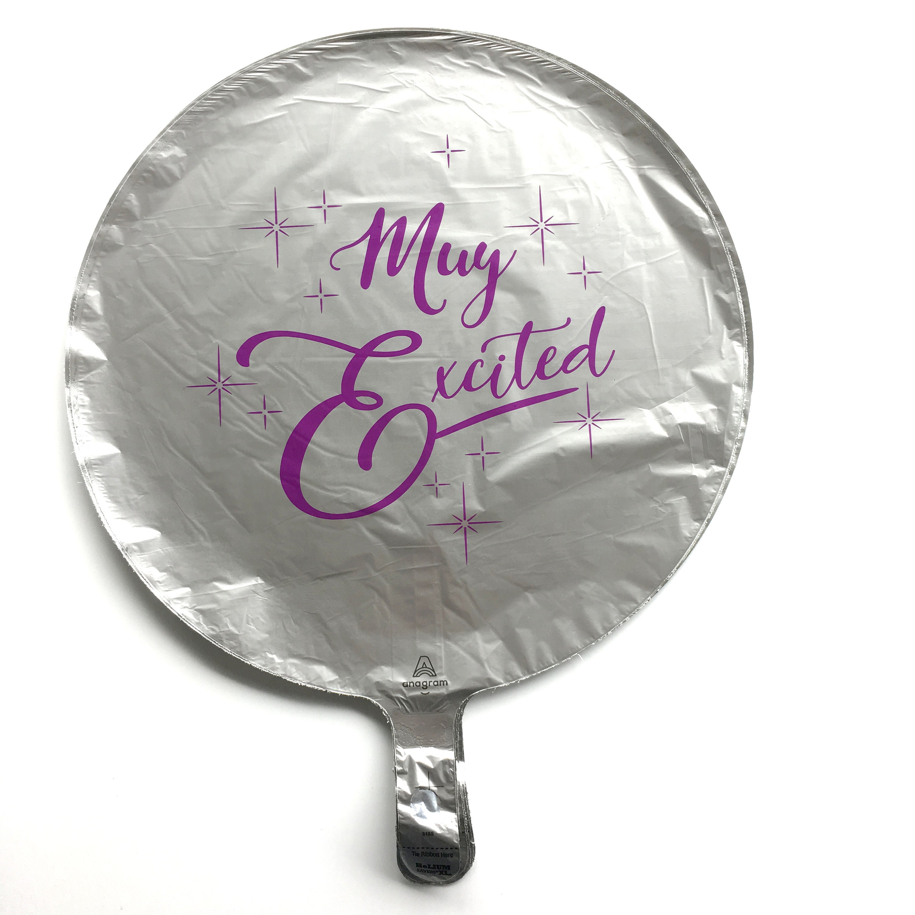 MUY Excited Balloons, (SILVER - SINGLE), Selena Party, Metallic ...