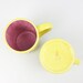 Yellow HOLA CHULA, Hand Painted Mug - Etsy