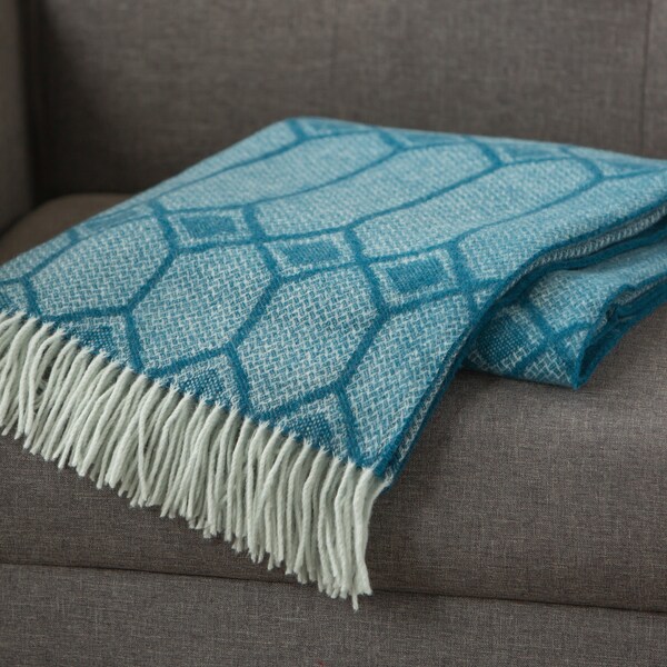 Geometric Blanket - Etsy