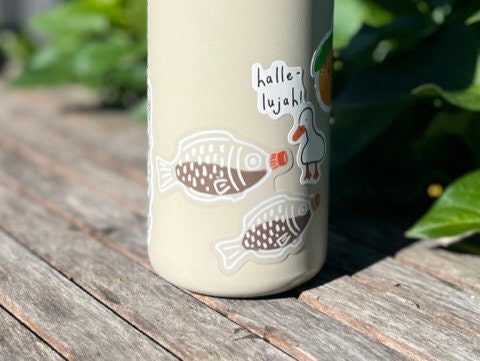 Shoyu-tai | Soy Sauce Fish Clear Waterproof Vinyl Sticker Japanese ...