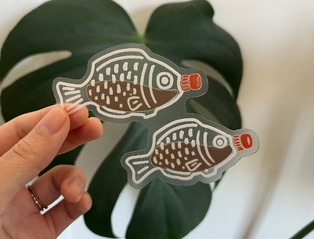 Shoyu-tai | Soy Sauce Fish Clear Waterproof Vinyl Sticker Japanese ...