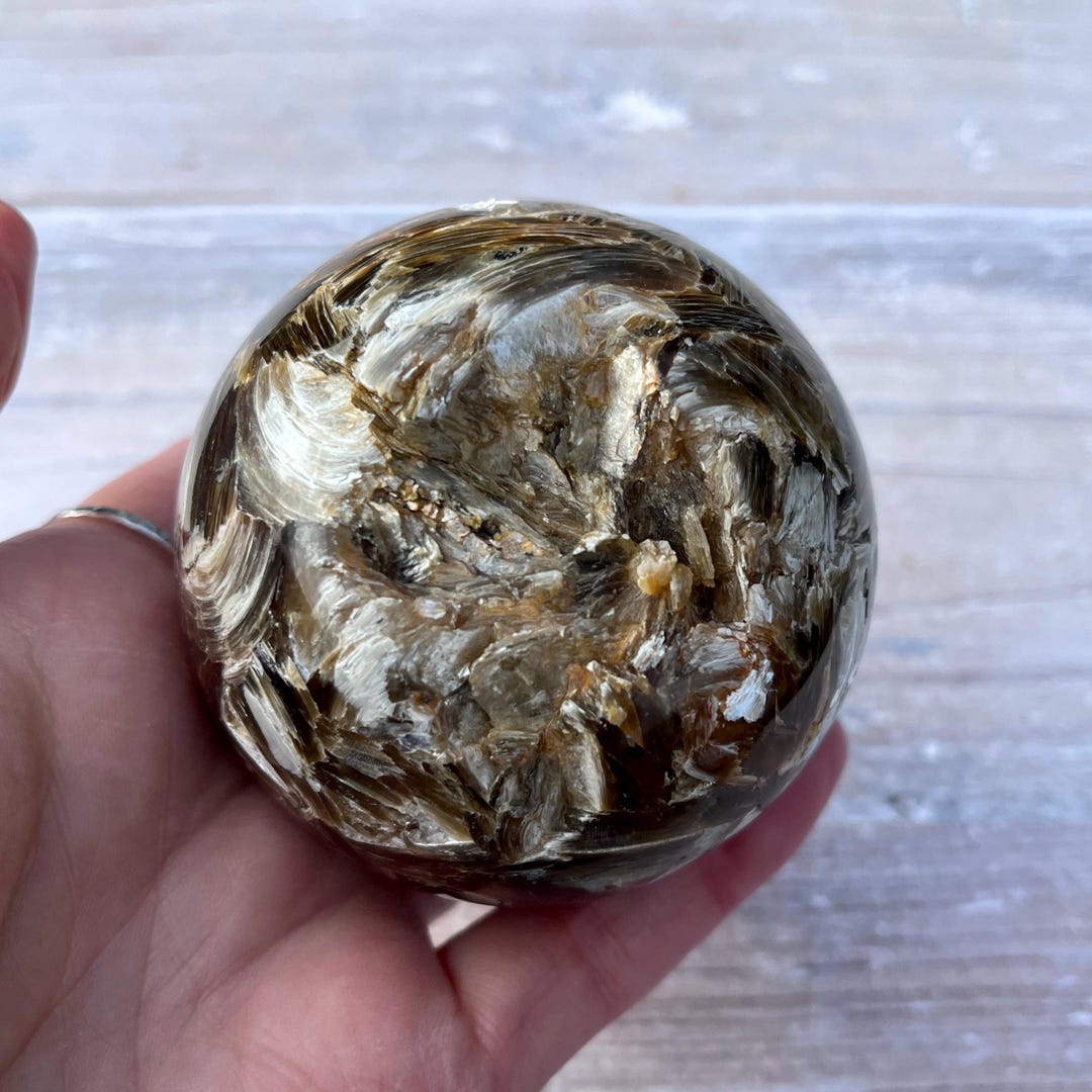 Phlogopite Sphere also Known as Magnesium Mica. - Etsy