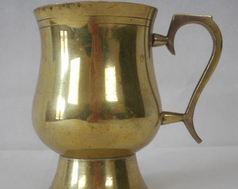 Brass Tankard - Etsy