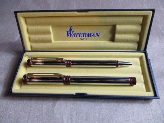 A Fabulous Set of Waterman Pens Fountain Pen/biro in - Etsy UK