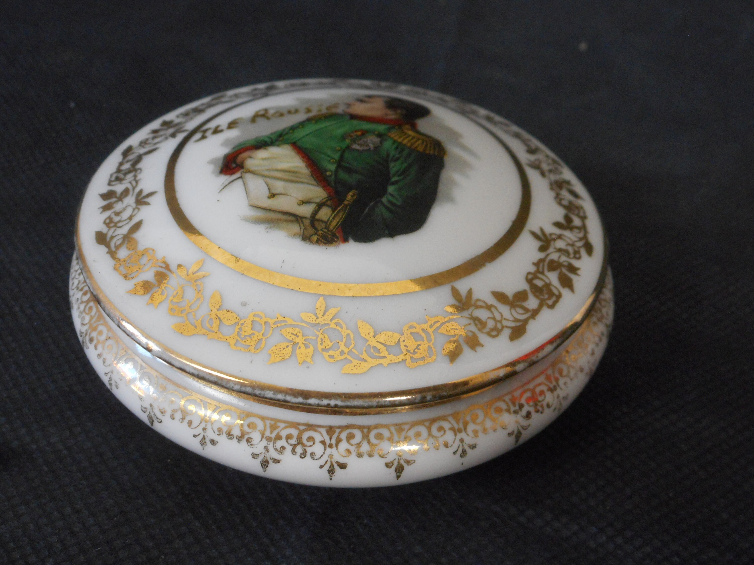 A Lovely Vintage French Limoges Porcelain Trinket Box / Pill | Etsy