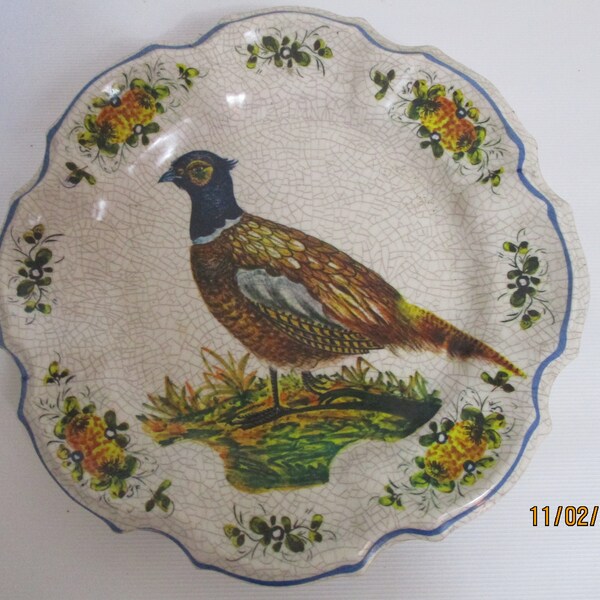 Pheasant Plate - Etsy