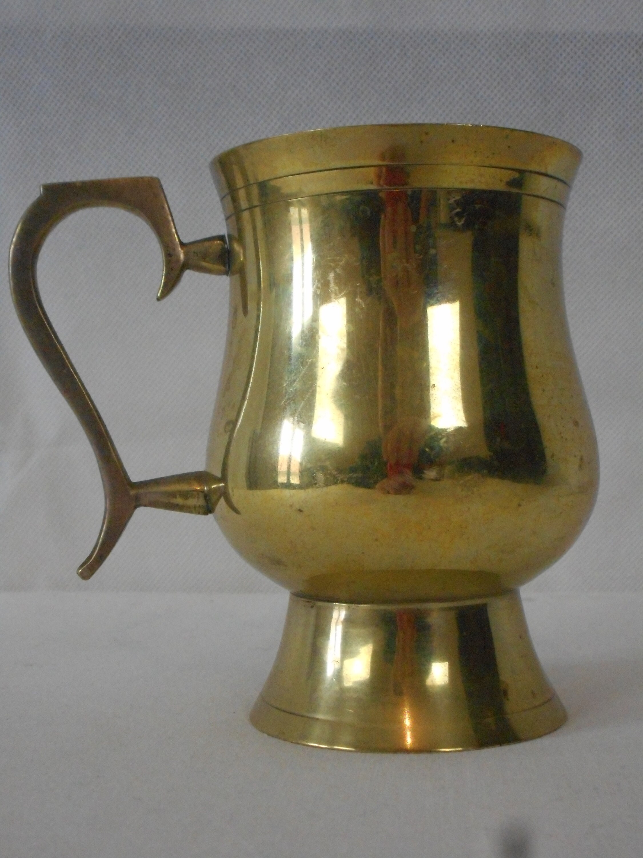 A Gorgeous Vintage French brass Tankard / beer mug | Etsy