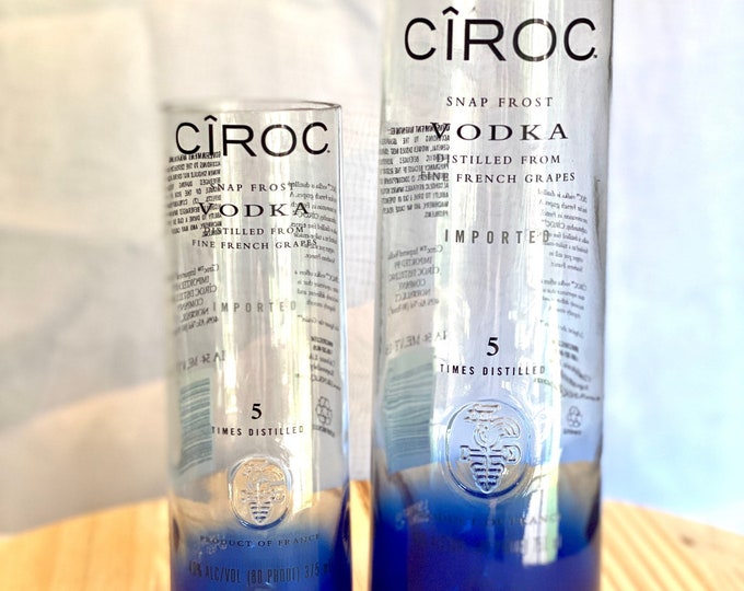Ciroc Vodka Bottle Candle | Empty Vessel - Etsy