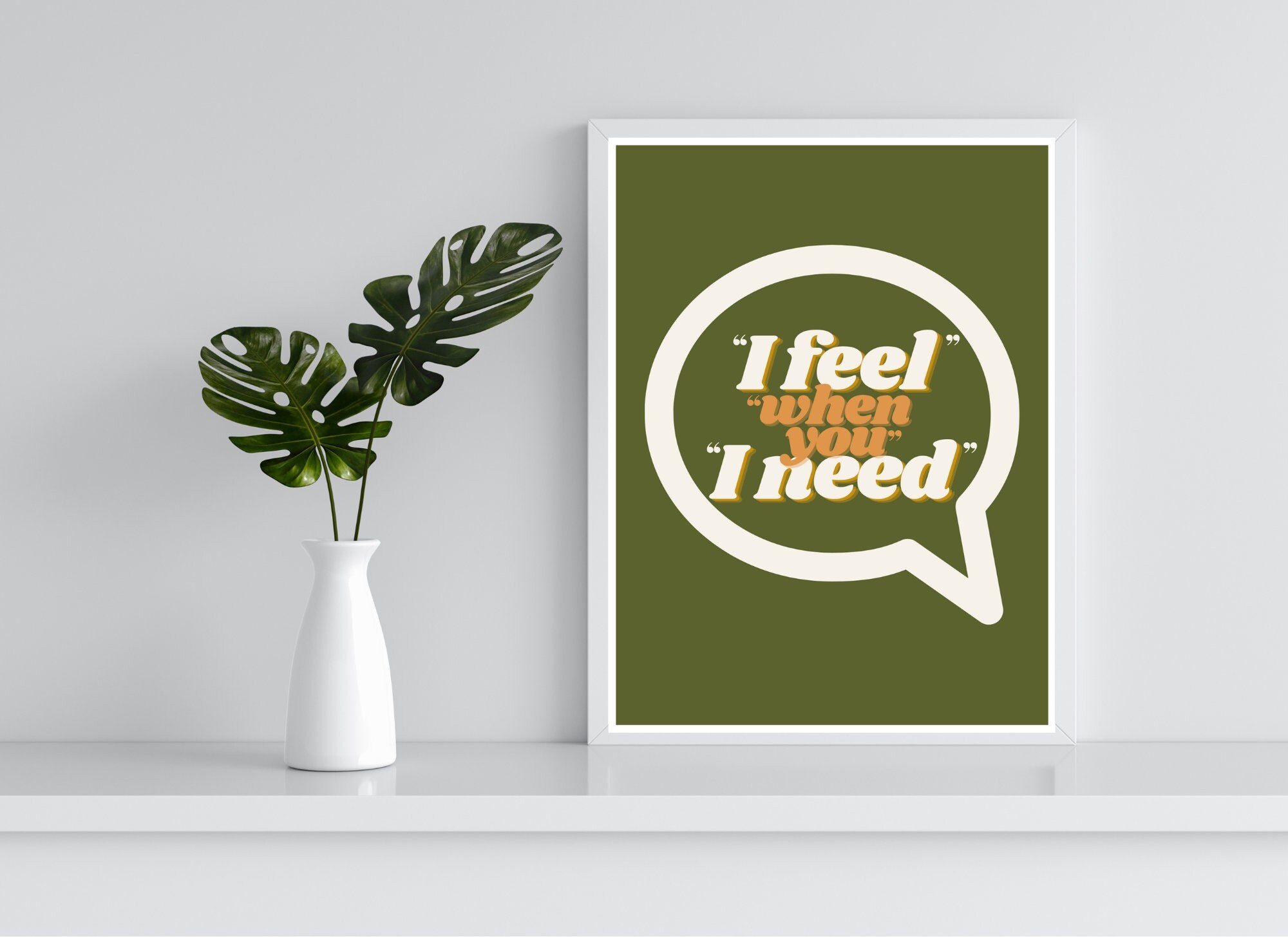 Therapy Office, Sentence Stem Poster, Feelings Print, Marital Therapy ...