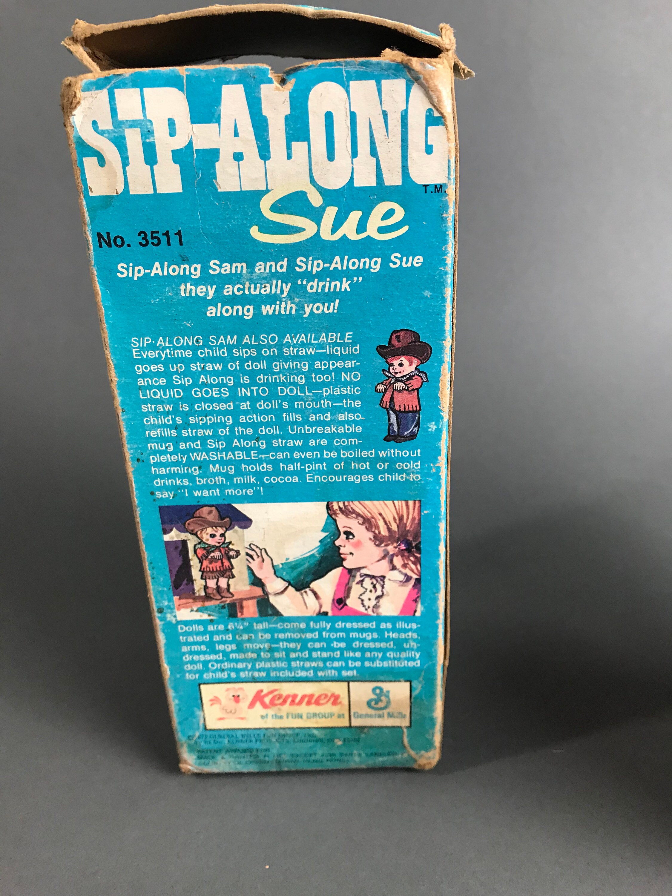 Vintage General Mills Sip-along Sue Cowgirl Drinking Cup and Doll - Etsy