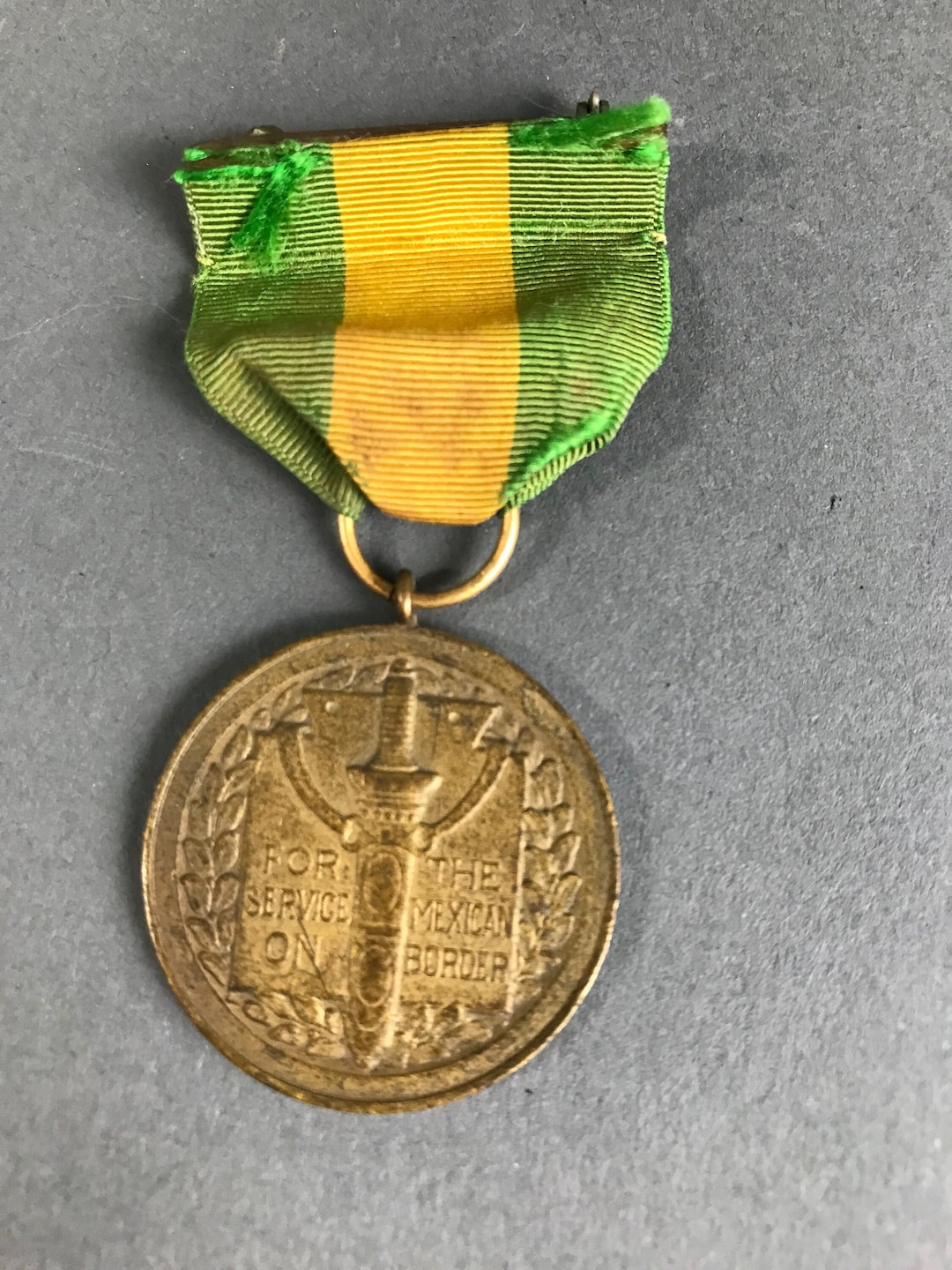 US Mexican Border Service Medal: Authentic Medal With Serial Number - Etsy
