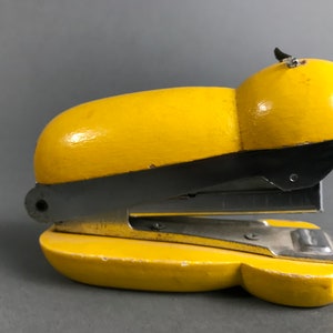 Vintage Wooden Cat Stapler - 1960s Made in Japan - Etsy