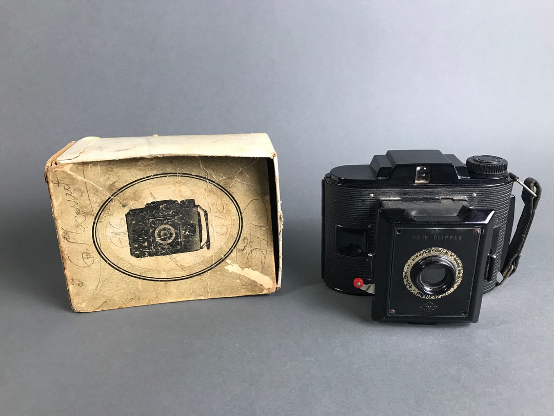 Vintage Agfa Ansco PD16 Clipper Camera W/original Box - Etsy
