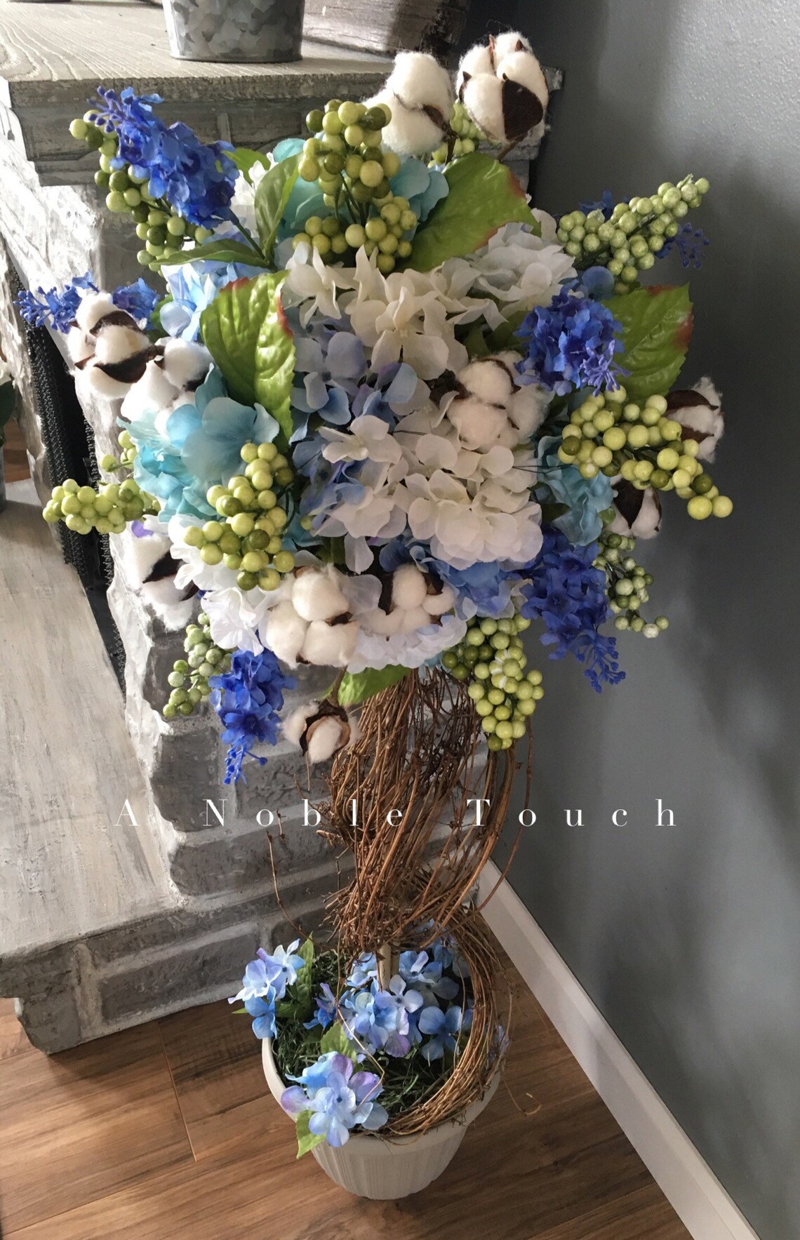 Lighted Topiary Tutorial DIY Tutorial How to Make a Topiary - Etsy