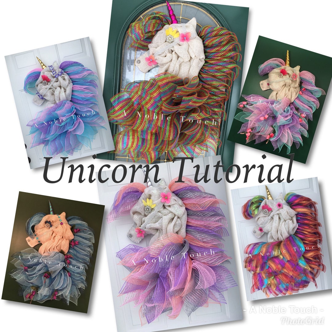 Unicorn Tutorial by A Noble Touch, DIY Unicorn Tutorial, A Noble Touch ...
