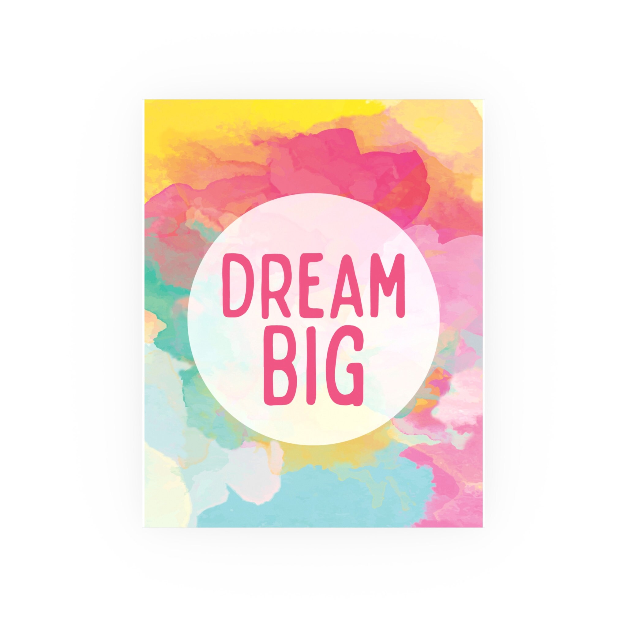 Dream Big Poster - Etsy