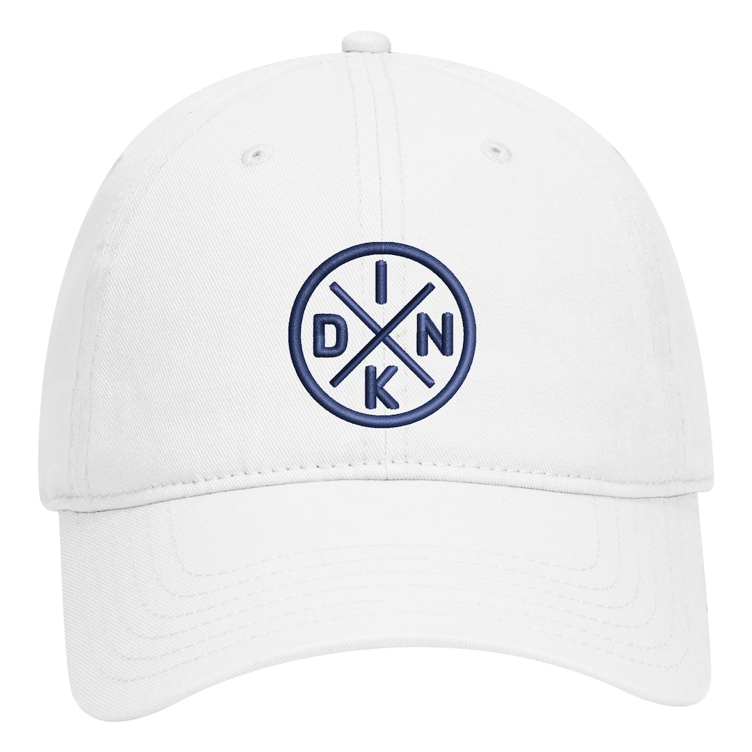 DINK Pickleball Hat, Embroidered Pickleball Hat, Low-profile Pickleball ...