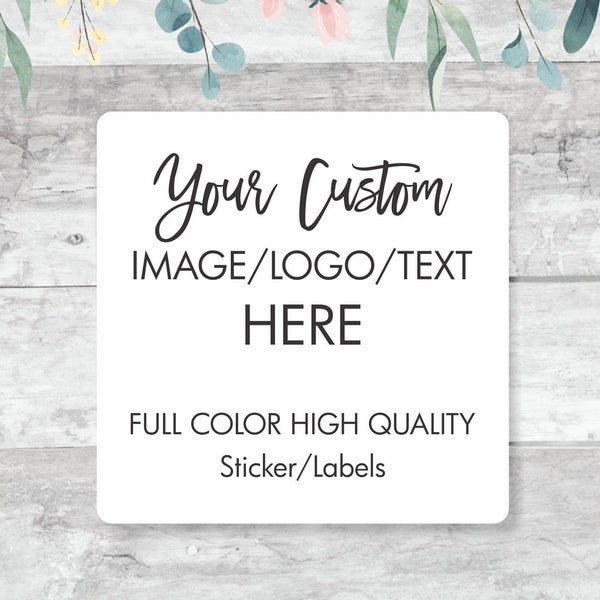 Custom Logo Stickers - Etsy
