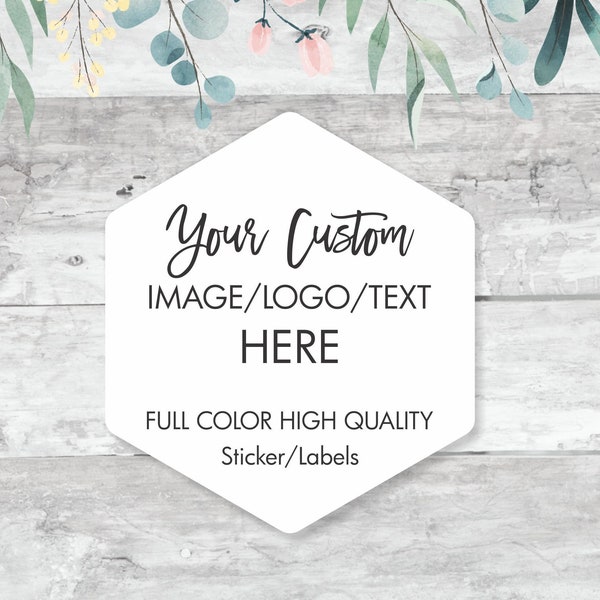 Hexagon Stickers - Etsy